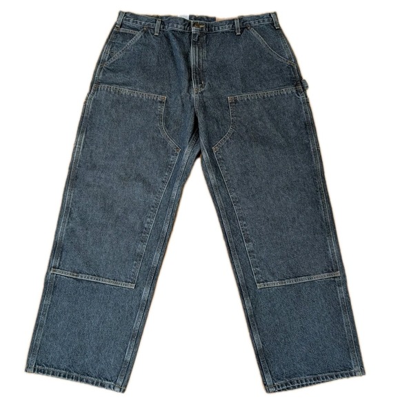 Carhartt | Jeans | Nwt Carhartt Doublefront Washed Logger Dungaree ...